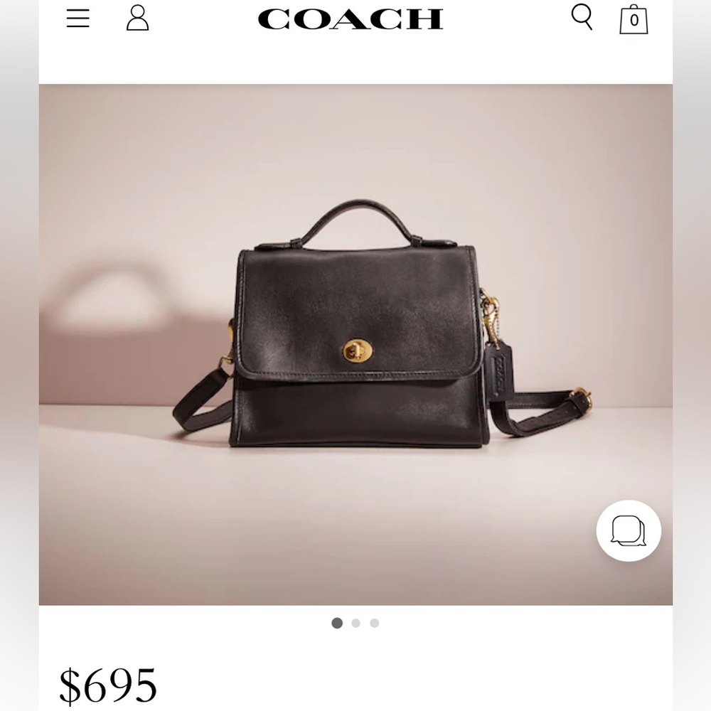 Rare Vintage 90’s Coach Court Bag - Gem